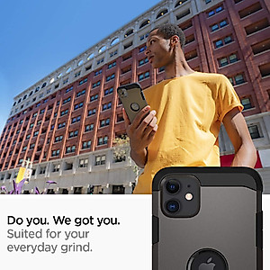 Spigen Tough Armor [Extreme Protection Tech] Designed for iPhone 11 Case (2019) - XP Gunmetal