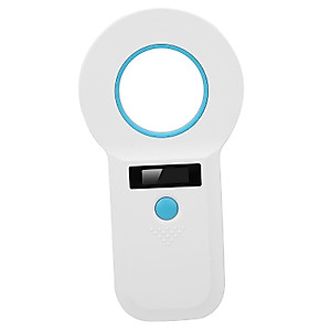 Pet Chip Reader, Portable Animal Tag Reader for 34.2Khz 125Khz, High Brightness Display, Storage Function, Lithium Battery, USB Charging, Stable Performance, Simple Operation