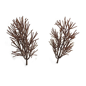 29pcs Mixed Model Trees Without Leaves 1.5-5.5 inch(4-14 cm), OrgMemory Ho Scale Trees, Diorama Supplies, Model Train Scenery, Miniature Trees, Model Railroad Scenery with No Bases