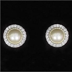 Jackie Kennedy Classic Pearl Earrings (Pierced)