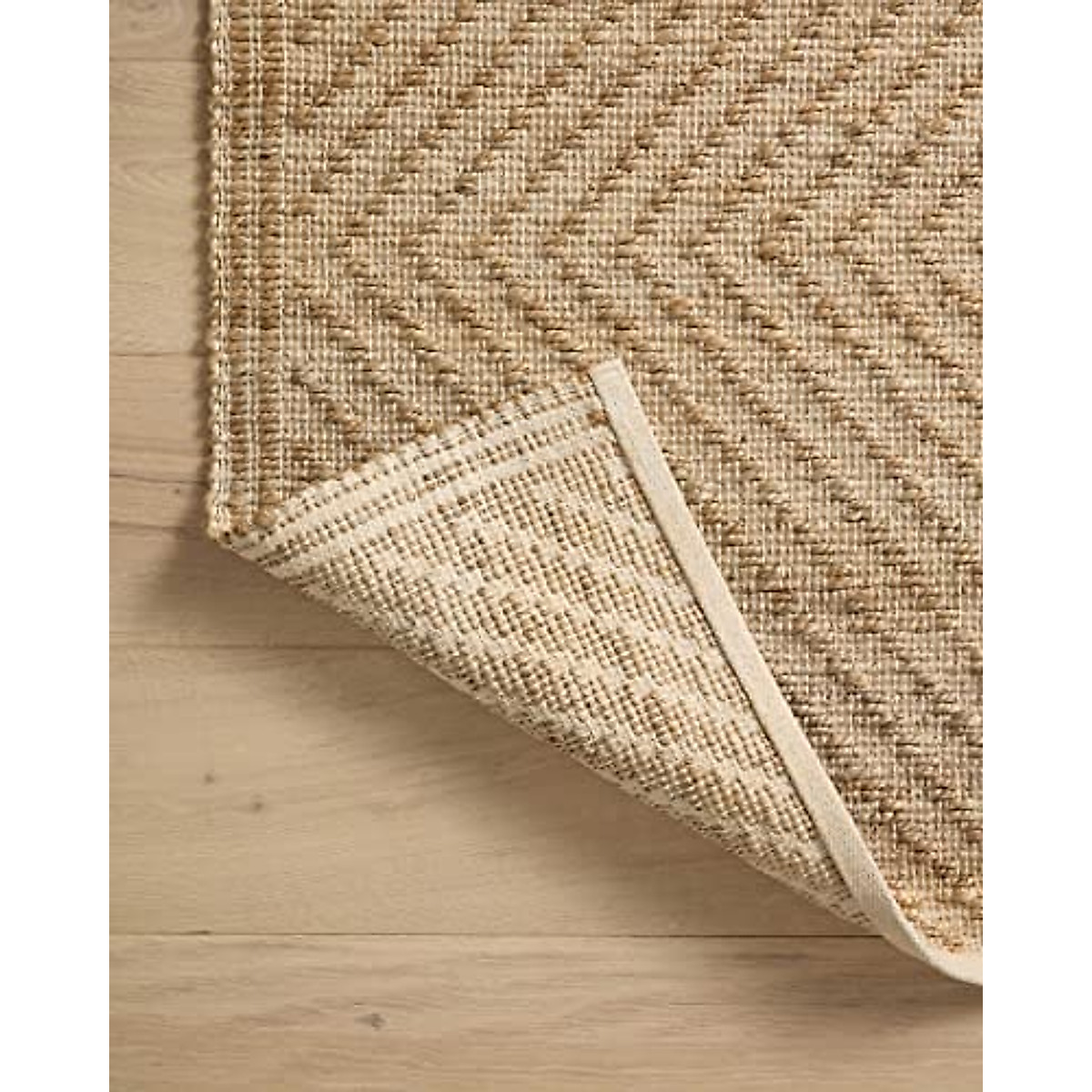 Loloi Angela Rose x Colton Collection CON-04 Natural/Ivory, Contemporary 9'-0" x 12'-0" Area Rug