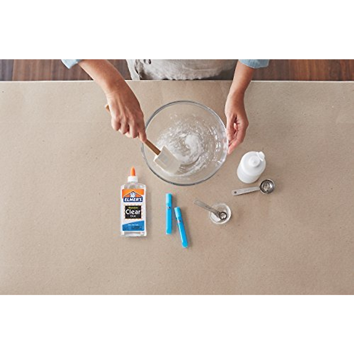 Elmer's Liquid School Glue, Clear, Washable, 32 Ounces - Great for Making Slime