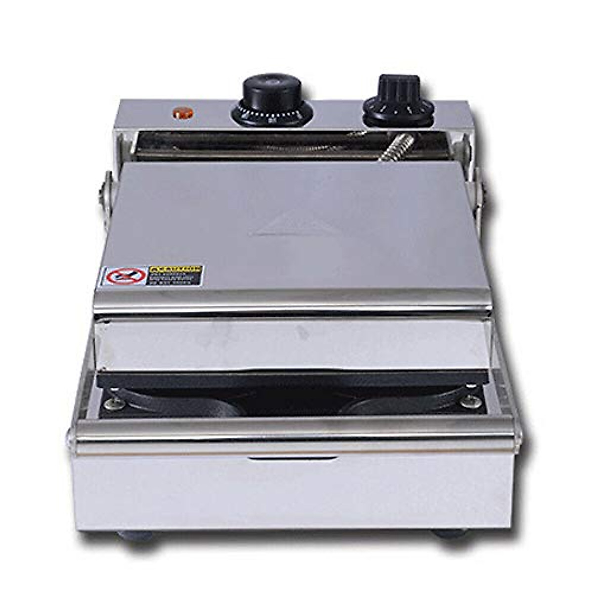 Commercial Donut Machine, 4 Grids 8.5cm Electric Donut Maker Nonstick Double-side Heating Doughnut Baker for Bakery Dessert Shop Restaurant 110V 1100W