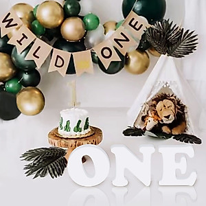 RTMISA One Letter Sign Table for First Birthday Free Standing Word Sign for Anniversary Party Baby Shower Table Top Décor