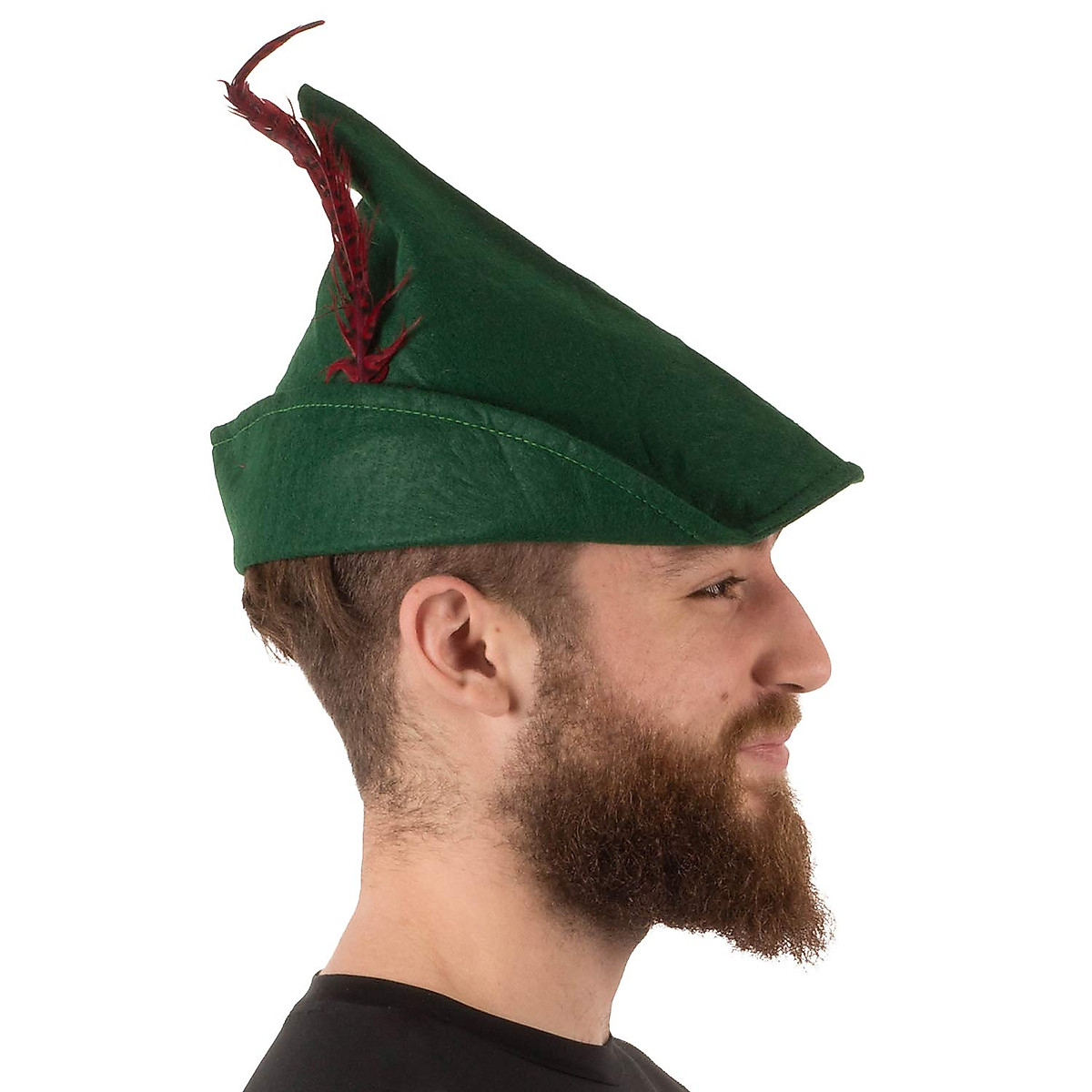 Tigerdoe Alpine Hat - German Hats with Feather - Green Tyrolean Hat - Bavarian Hat - Costume Hats (Alpine Hat)