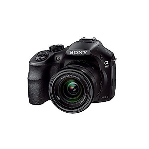 Sony Alpha a3000 ILCE-3000K 20.1 MP Mirrorless Digital Camera - Black - 18-55mm OSS Lens
