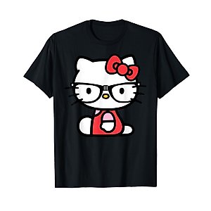 Hello Kitty Nerd Glasses T-Shirt