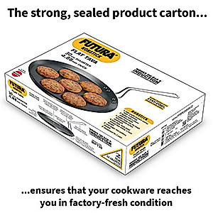 Hawkins IQFT30 Tava, Dosa, Griddle, 12 Inch, Black