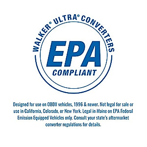 Walker Exhaust CalCat Carb 82579 Direct Fit Catalytic Converter