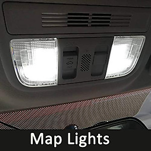 15pcs Sienna Interior LED Lights Kit Super Bright LED Map Dome Light Bulbs Replacement for 2011-2021 Toyota Sienna all models