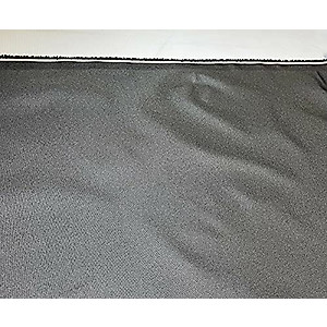 USA Fabric Store Black Ballistic 1680D Nylon Fabric 60 Inches Wide Cordura Water Repellent Coated DWR, By the yard