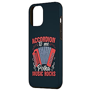 iPhone 12 Pro Max Accordion To Me Polka Music Rocks Case