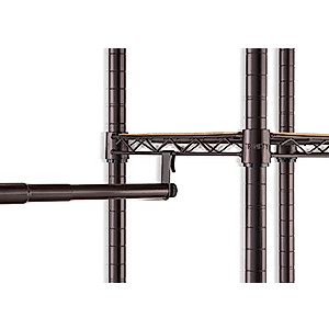 TRINITY Expandable Closet Organizer, Dark Bronze