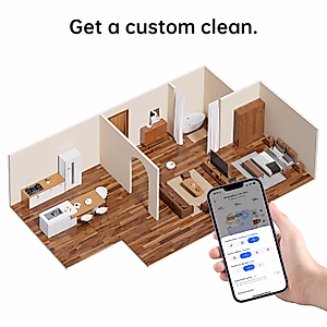 dreame L10s Ultra Robot Vacuum and Mop Combo, Auto Mop Cleaning and Drying, Self-Refilling and Self-Emptying Base for 60 Days of Cleaning, 5300Pa Suction and AI Navigation, Compatible with Alexa