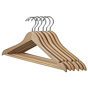 The Great American Hanger Company 1 Clothing Hangers, Natural