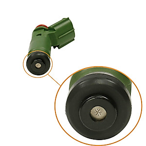 Fuel Injector 12 Holes 4Pcs | 1.8L L4 Gas DOHC | for 2000-2005 Toyota Celica MR2 Spyder 2000-2004 Corolla 03-06 Matrix, 00-02 Chevy Prizm, 03-06 Pontiac Vibe | Replace# 23250-0D040, 23250-22040