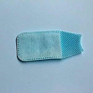 Mint Textured Finger Teeth Wipes Brush Ups Dental Clean Pre/Post Whitening (Pack of 100)