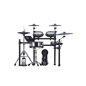 Roland Generation 2 V-Drums TD-27KV2S Electronic Drum Set Bundle with Drumstick Bag, 3.5mm Audio Cable, 3 Pairs of Drumsticks, and Austin Bazaar Polishing Cloth