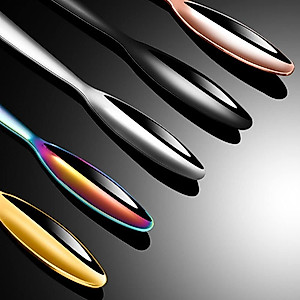 Crab Fork 1PC Stainless Steel Seafood Tools Double Headed Crab Picking Tools Lobster Spoons Shellfish Pick for Home Kitchen Restaurant(Black)