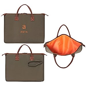 ANYA Art portfolio bag, artist carrying case, storage bag for artwork, posters with zipper and handles, light weight art bag for professionals, students KONST