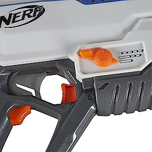 Nerf Modulus Regulator Fully Motorized Blaster, 3 Firing Modes, 2X 12-Dart Clips, 24 Nerf Elite Darts, Nerf Full Auto Blaster, Kids Outdoor Toys (Amazon Exclusive)
