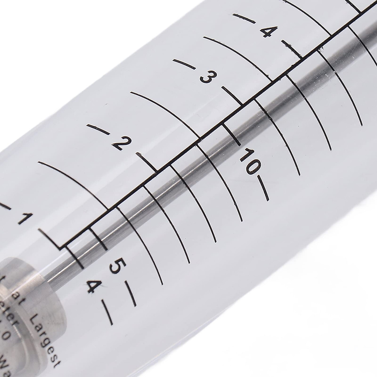 Alvinlite Flow Meter,Tube Type 1-10 GPM Flow Meter for Gas Liquid Pipeline Flowmeter Panel Type Flow Meter for Water Industrial Field