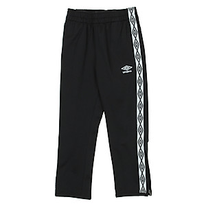 Umbro Boys Double Diamond Tracks Set, Black/White, Size 7