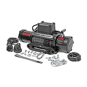 Rough Country 9,500LB PRO Series Electric Winch | Synthetic Rope - PRO9500S