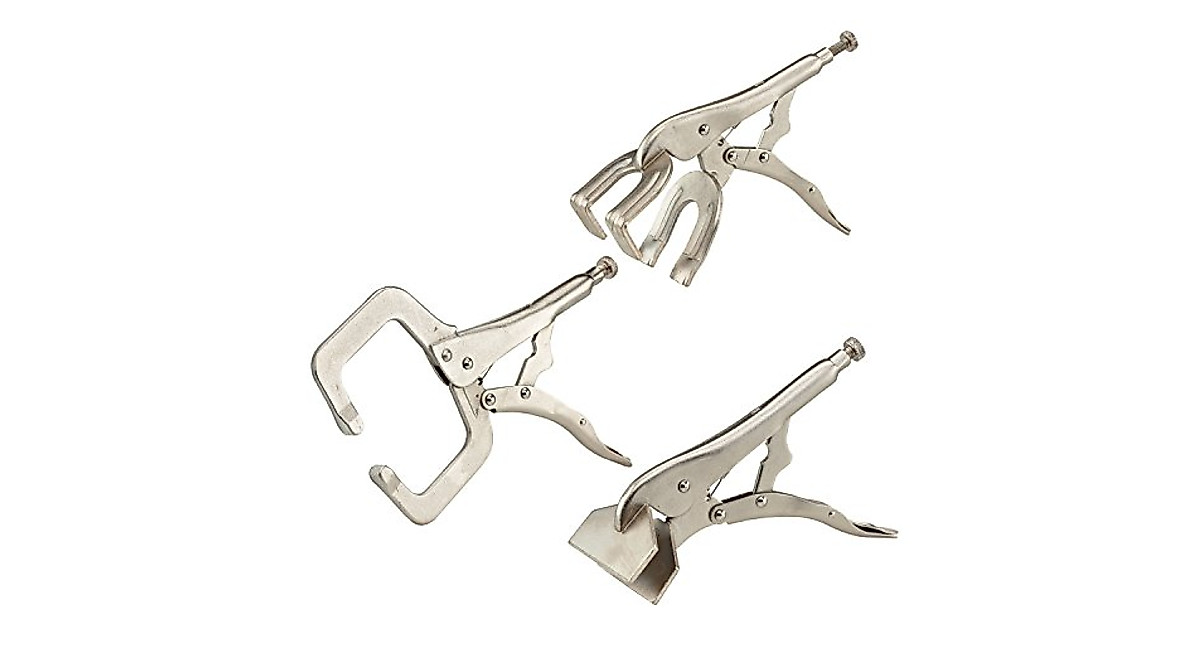 Capri Tools Locking Welding Clamp Set – Durable Metal Clamps for Welding