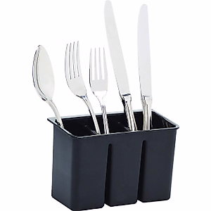 Farberware - 5238259 Farberware Classic 3-Piece Dish Rack, Black, 20-Inch-by-15-Inch -