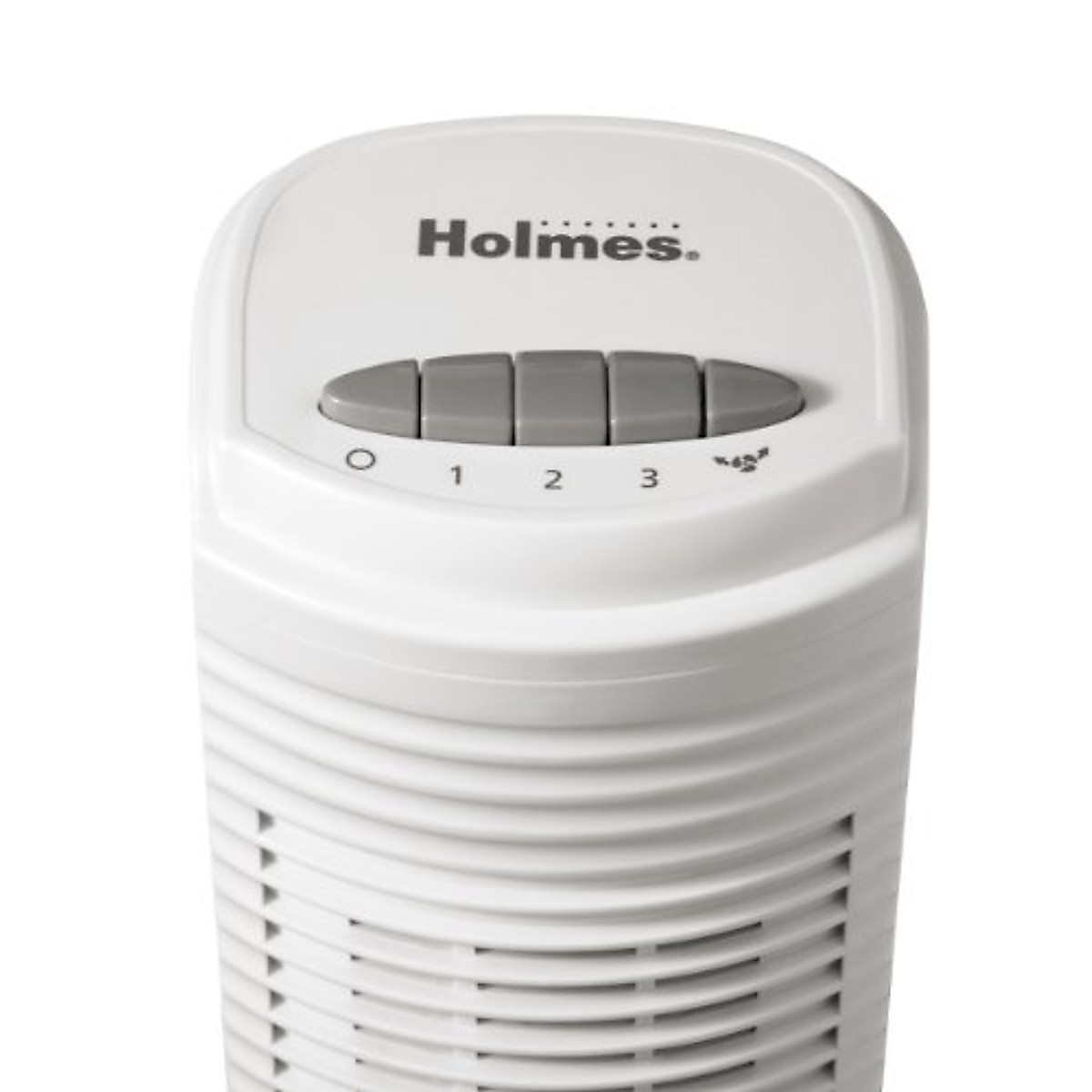 Holmes Oscillating Tower Fan with 3 Speed Settings, 31 Inch, White