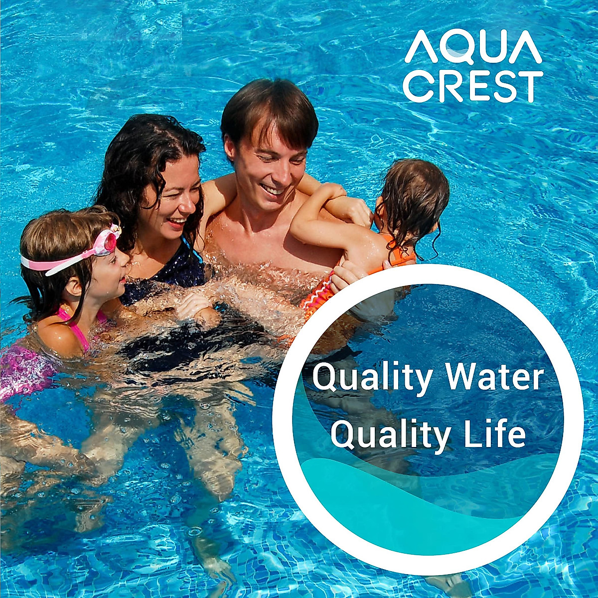 AQUA CREST Pool Spa Filter Replacement for Pentair CC150, R173216, Unicel C-9415, 59054300, Pleatco PAP150, Filbur FC-0687, 160317, Predator 150 Water Filter, 150 sq. ft