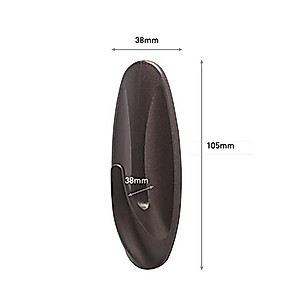 Command Designer, Large, 1-Hook (17083BZ-AWES), Outdoor-Metallic Bronze