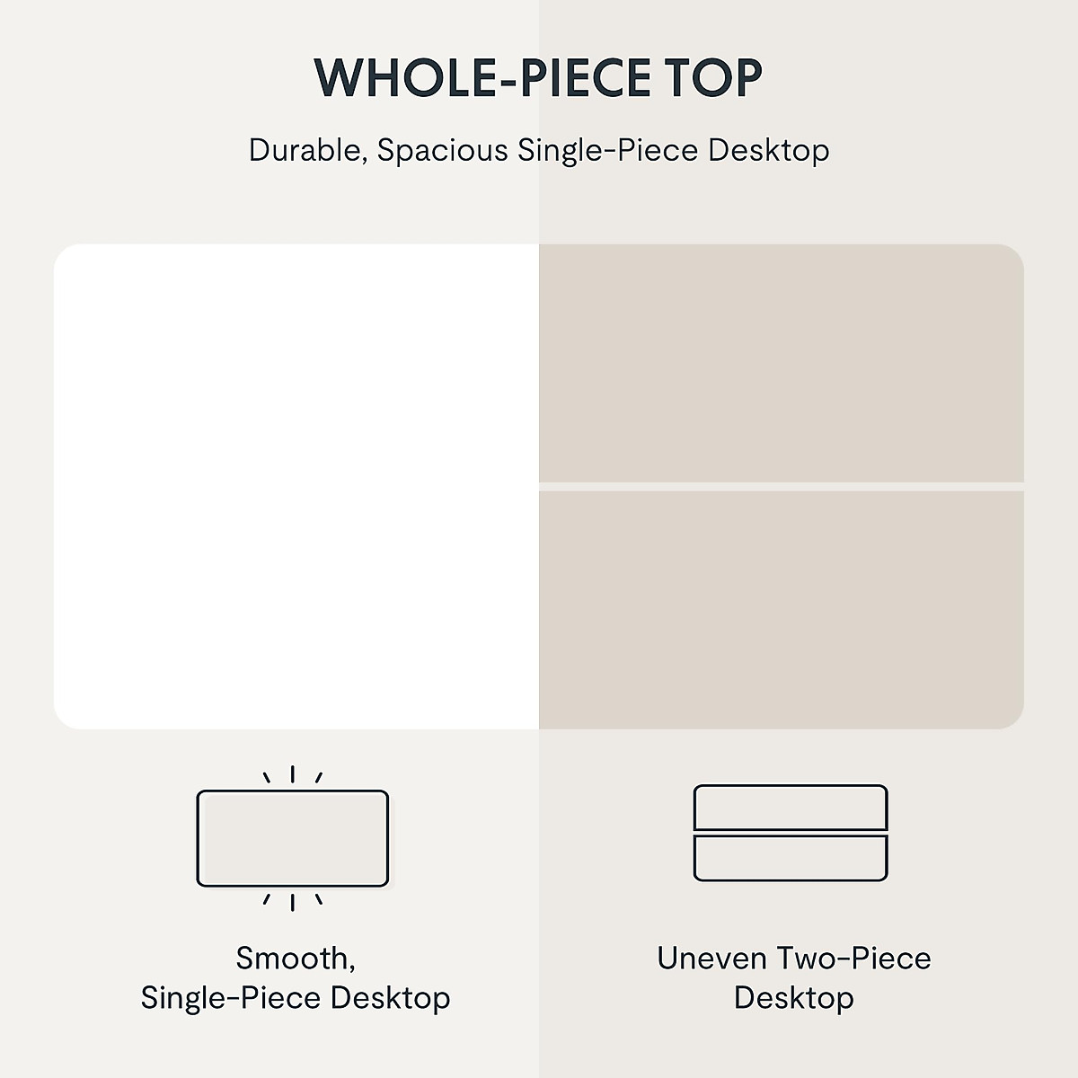 FLEXISPOT Stand Up Desk 3 Stages Dual Motor Electric Standing Desk 48x30 Inch Whole-Piece Board Height Adjustable Desk Electric Sit Stand Desk(White Frame + White Desktop, 2 Packages)