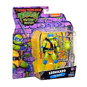 Teenage Mutant Ninja Turtles: Mutant Mayhem 4.5” Leonardo Basic Action Figure by Playmates Toys