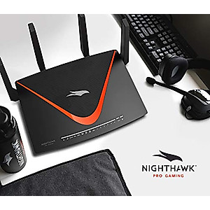 NETGEAR Nighthawk Pro Gaming XR700 WiFi Router with 6 Ethernet Ports and Wireless Speeds Up to 7.2 Gbps, AD7200, Optimized For The Lowest Ping