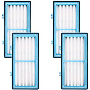 UOUOLONUN 4 Sets HAPF30AT Blue True HEPA Filter Replacement for Holmes Models AER1 Series, HAPF300AT for Replacement Parts # HAPF300AH-U4R, HAP242-NUC