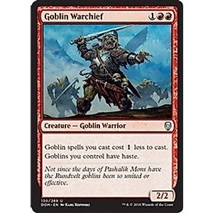 Goblin Warchief - Dominaria