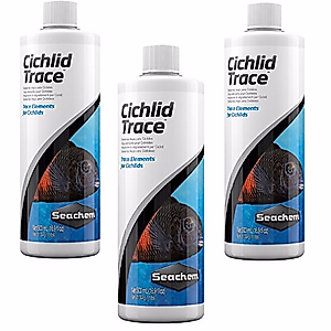 Seachem (3 Pack) Cichlid Trace Elements 500ml Each