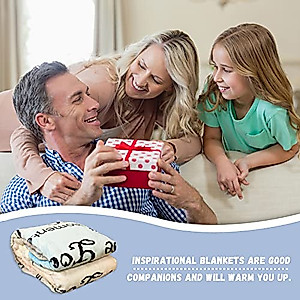 Bible Verse Blanket Christian Gifts for Women-Healing Mind Inspirational Faith Throw (60x80 Inch)- Cozy, Warm Throw Blanket Godly Gift