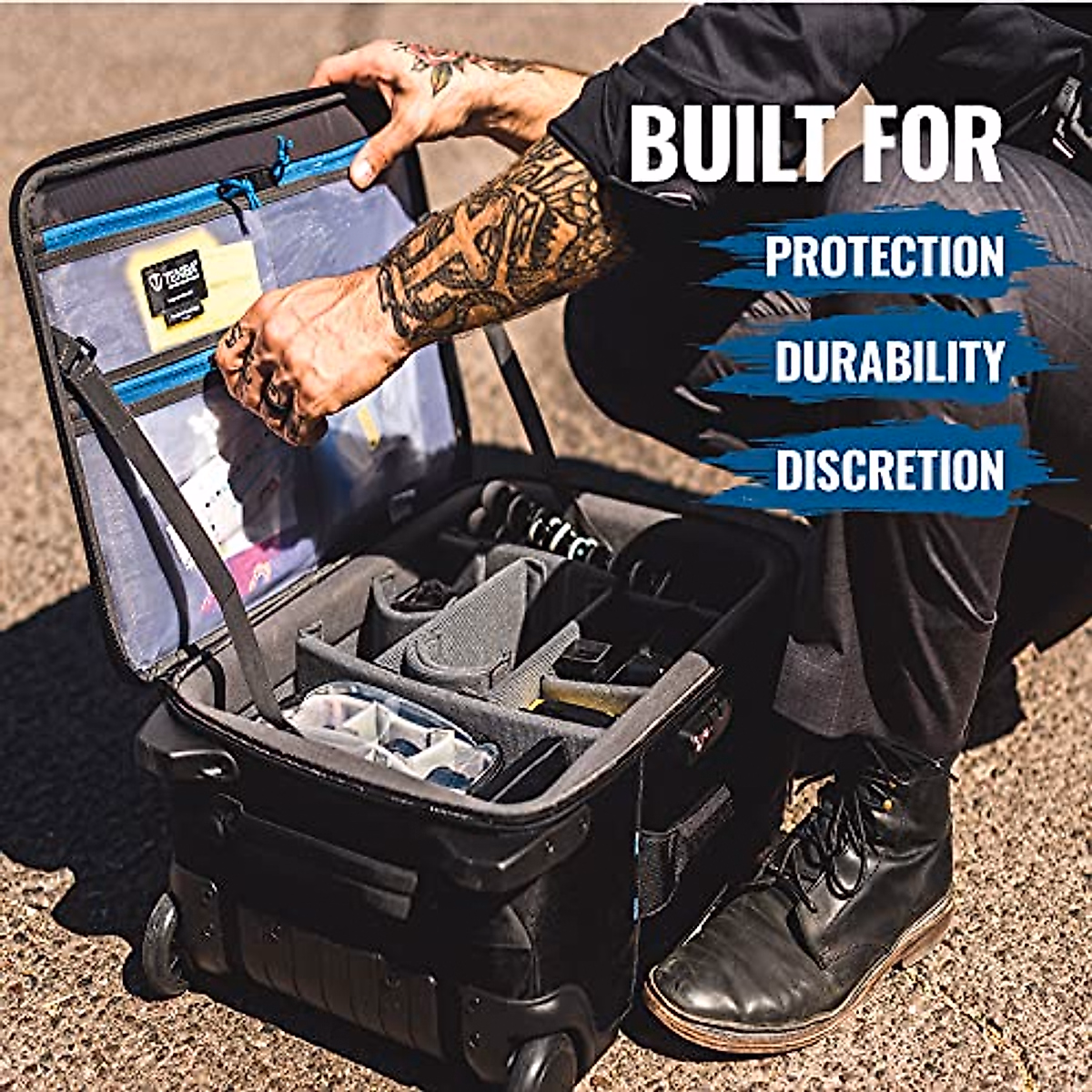 Tenba Roadie Air Case Roller 21 US Domestic Carry-On Camera Bag with Wheels (638-715)