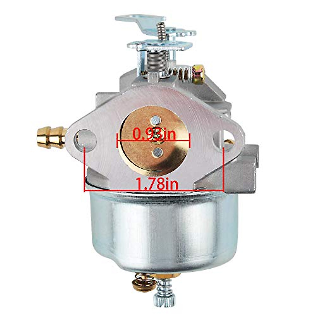 Carbhub 632334A Carburetor for Tecumseh 632334A 632334 632370A 632370 632110 632111 632536 640105 Snow Blower Carb for 7hp 8hp 9hp HM70 HM80 HMSK80 HMSK90 Snow Blower King Engine Carb