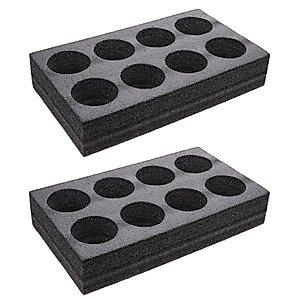 Cabilock 2Pcs Cola Milk Tea Cup Saucer Outdoor Cup Trays Drink Packaging Tray Beer Coffee Mug Shelf 4 Cup Drink Carrier Disposable Cups Takeout 8-Cup Tray Glass Milk Tea Bottle Pearl Cotton