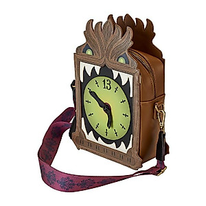 Loungefly Disney Haunted Mansion Grandfather Clock Crossbody Bag