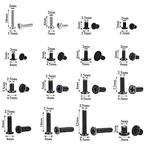 HELIFOUNER 800 Pieces Laptop Notebook Computer Screw Replacement Repair Kit, Electronic Repair Screws for SSD, Laptop Notebook Computer