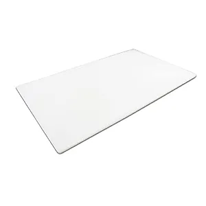 Thirteen Chefs Cutting Boards for Kitchen - 30 x 18 x 0.5" White Color Coded Plastic Cutting Board with Non Slip Surface - Dishwasher Safe Chopping Board