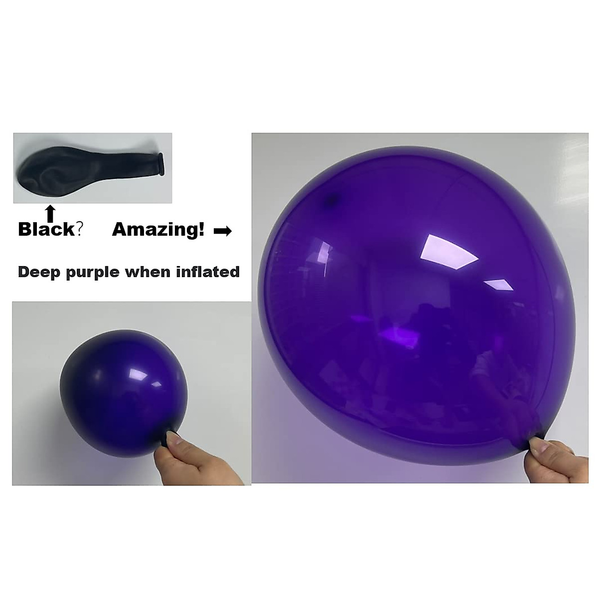 Purple and Silver Balloons Garland kit 135pcs Lavender Arch Balloons,Dark Confetti Metallic macaron Purple Butterfly Balloons,for Wedding Birthday Baby Shower Graduation Party Decorations Supplies