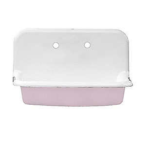 Vintage Tub & Bath 30 Inch Cast Iron High Back Farm Sink