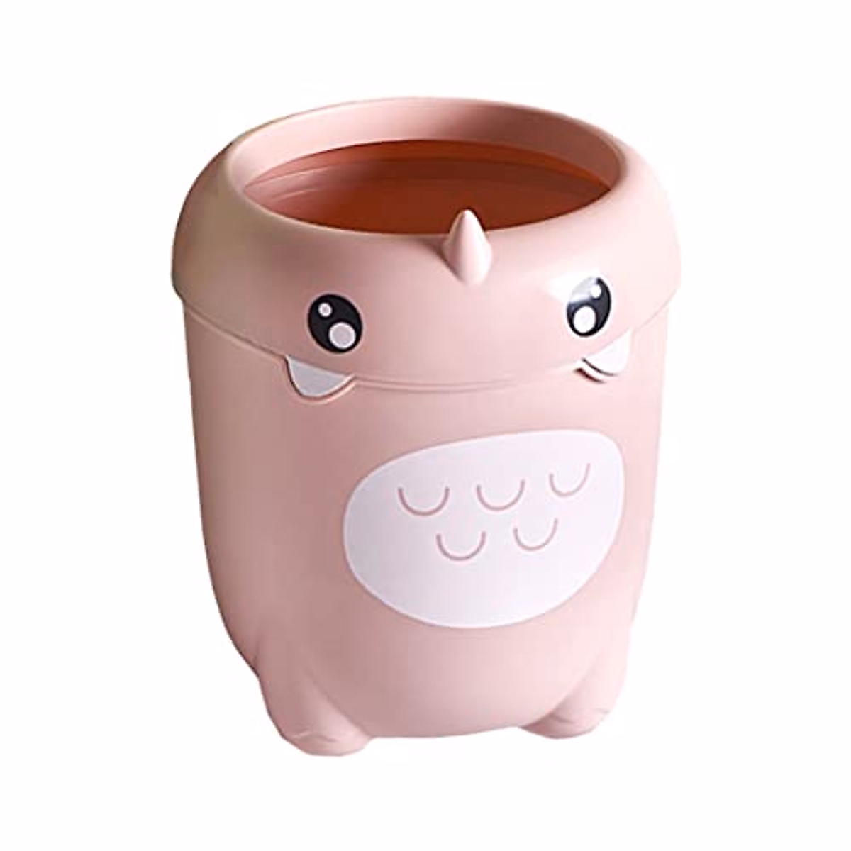 FOMIYES Trash Cans Rainbow Basket Plastic Garbage Can Trash Can Cartoon Garbage Bin Wastebasket Garbage Waste Basket with Pressure Ring for Home Kitchen Bathroom Cute