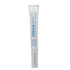 Serious Skincare - Dr. Mark Pinsky - Trace + Erase Needle Free Wrinkle Filler - Fills Visible Deep Lines, Wrinkles and Creases - Helps Restore Skin's Elasticity and Tone - Face and Neck 1 Fl Oz